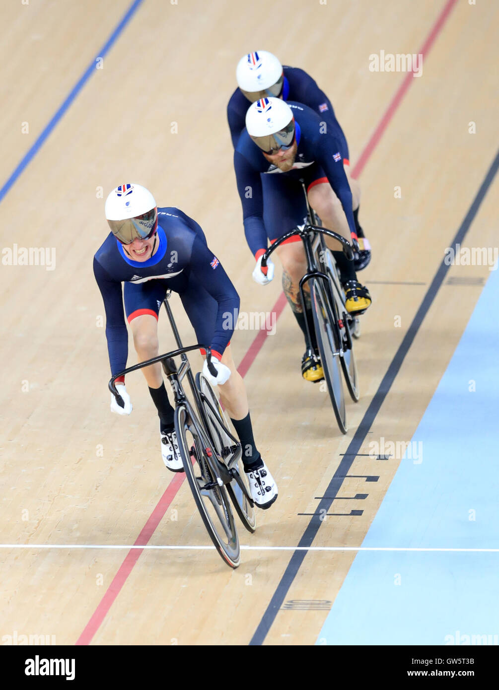 Great Britain's Great Britain's Jody Cundy (back), Jon-Allan ...