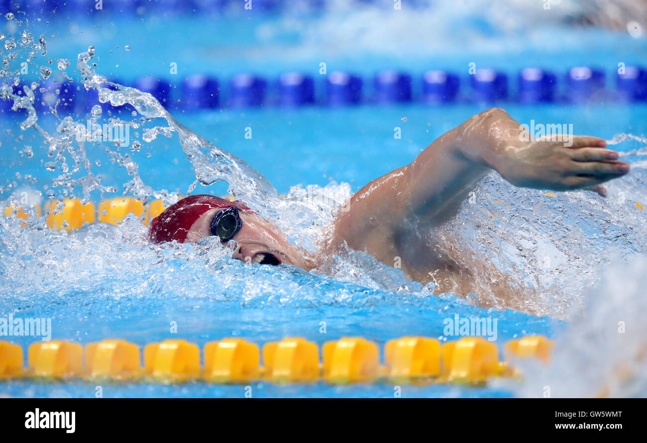 Great Britain's Thomas Hamer finishes in second in the Men's 200m ...