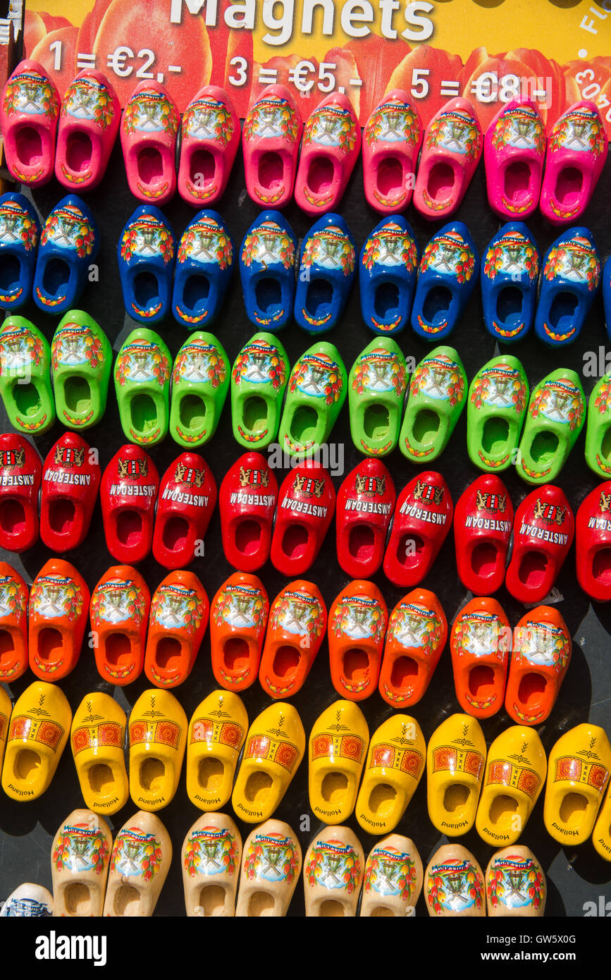 rows of souvenir magnets in amsterdam Stock Photo - Alamy