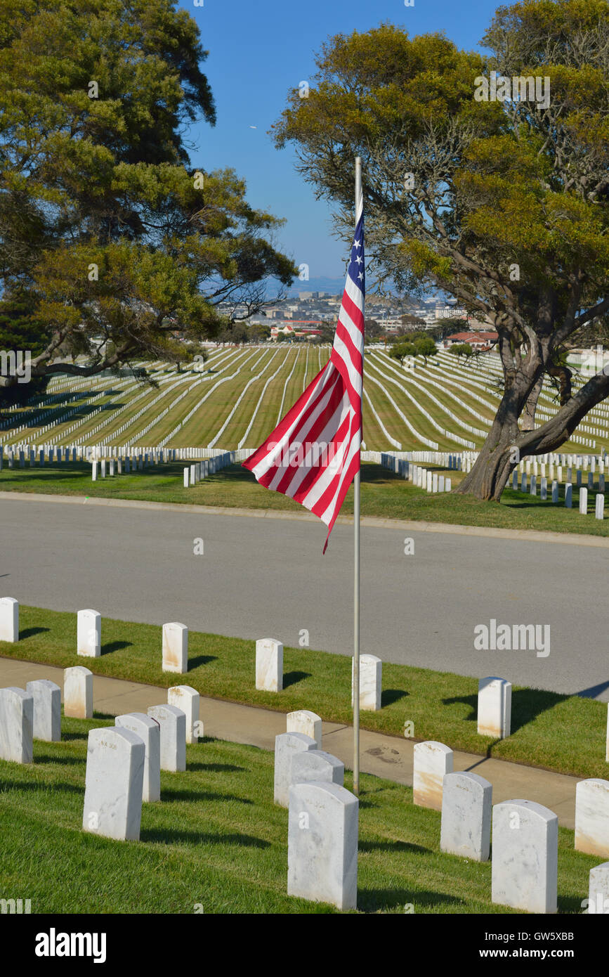 San bruno national cemetery hi-res stock photography and images - Alamy