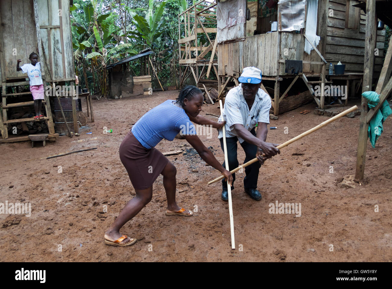 Stick Fighting African High Resolution Stock Photography and Images - Alamy