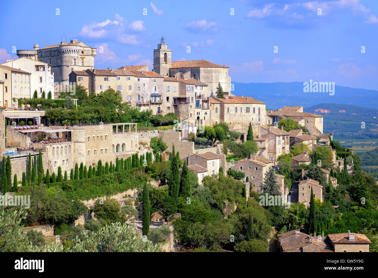 Medieval hilltop town hi-res stock photography and images - Alamy