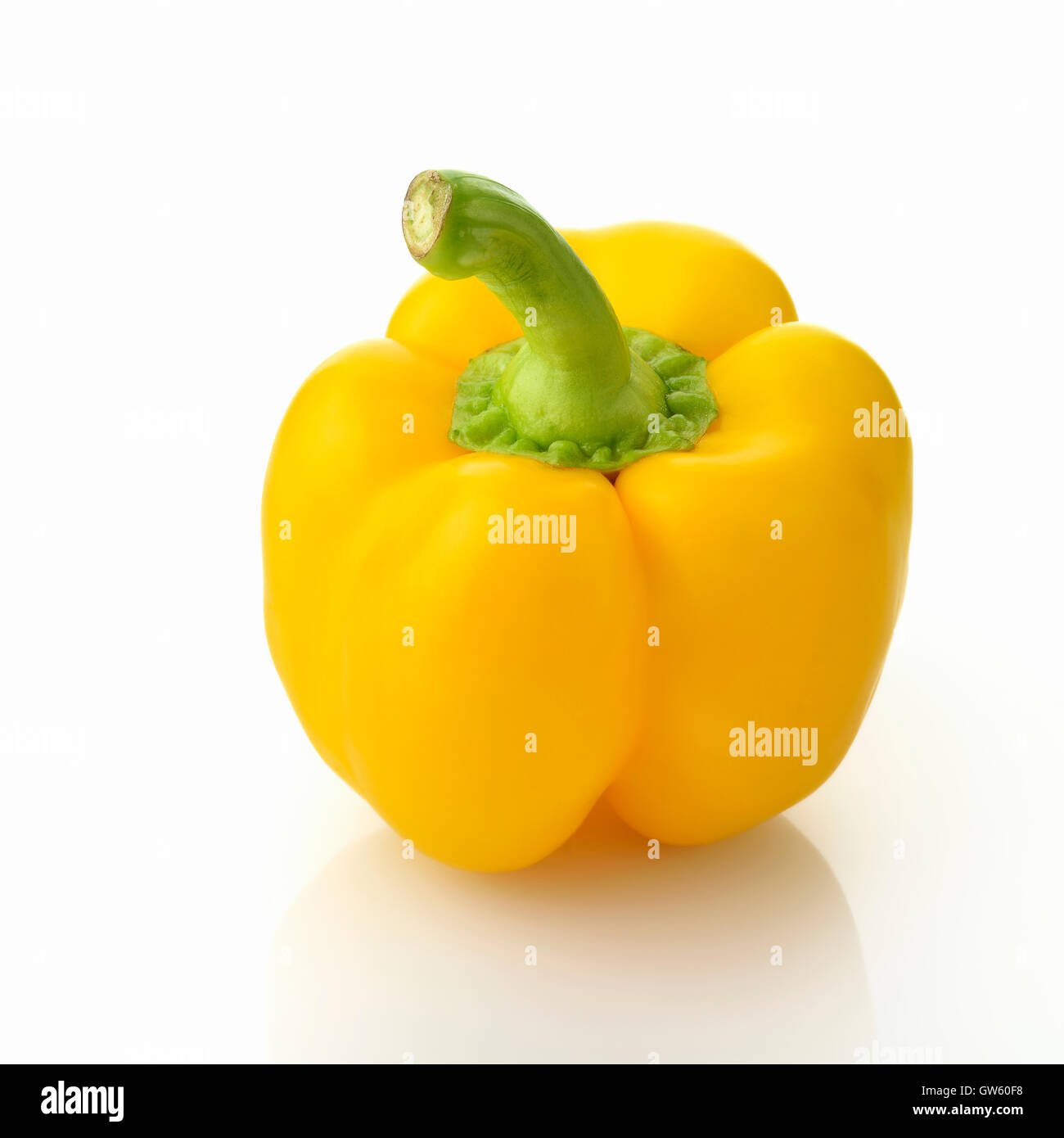 Yellow Bell Pepper Stock Photo - Alamy