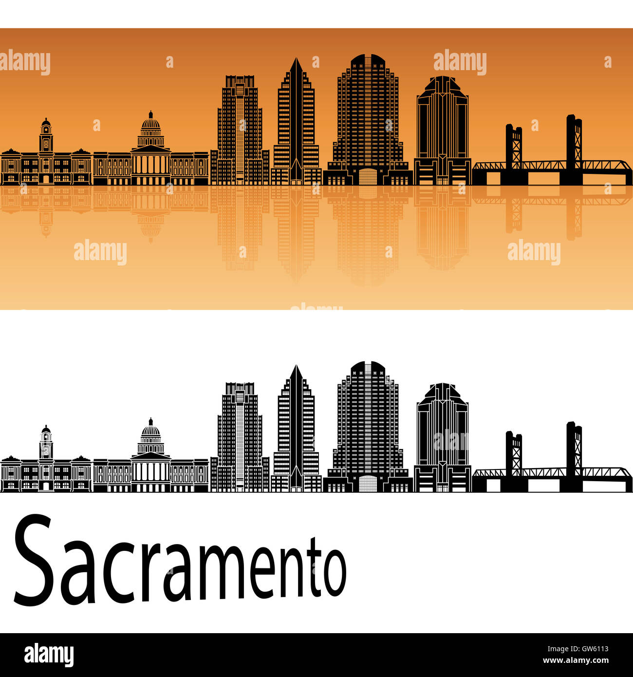 Sacramento skyline hi-res stock photography and images - Alamy