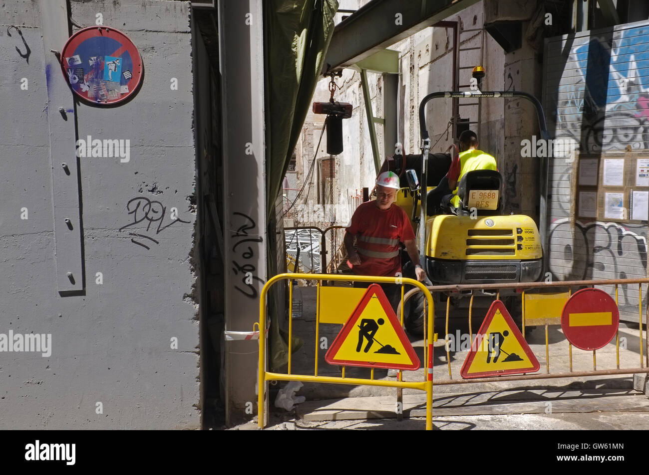 Spain construction building hi-res stock photography and images - Alamy