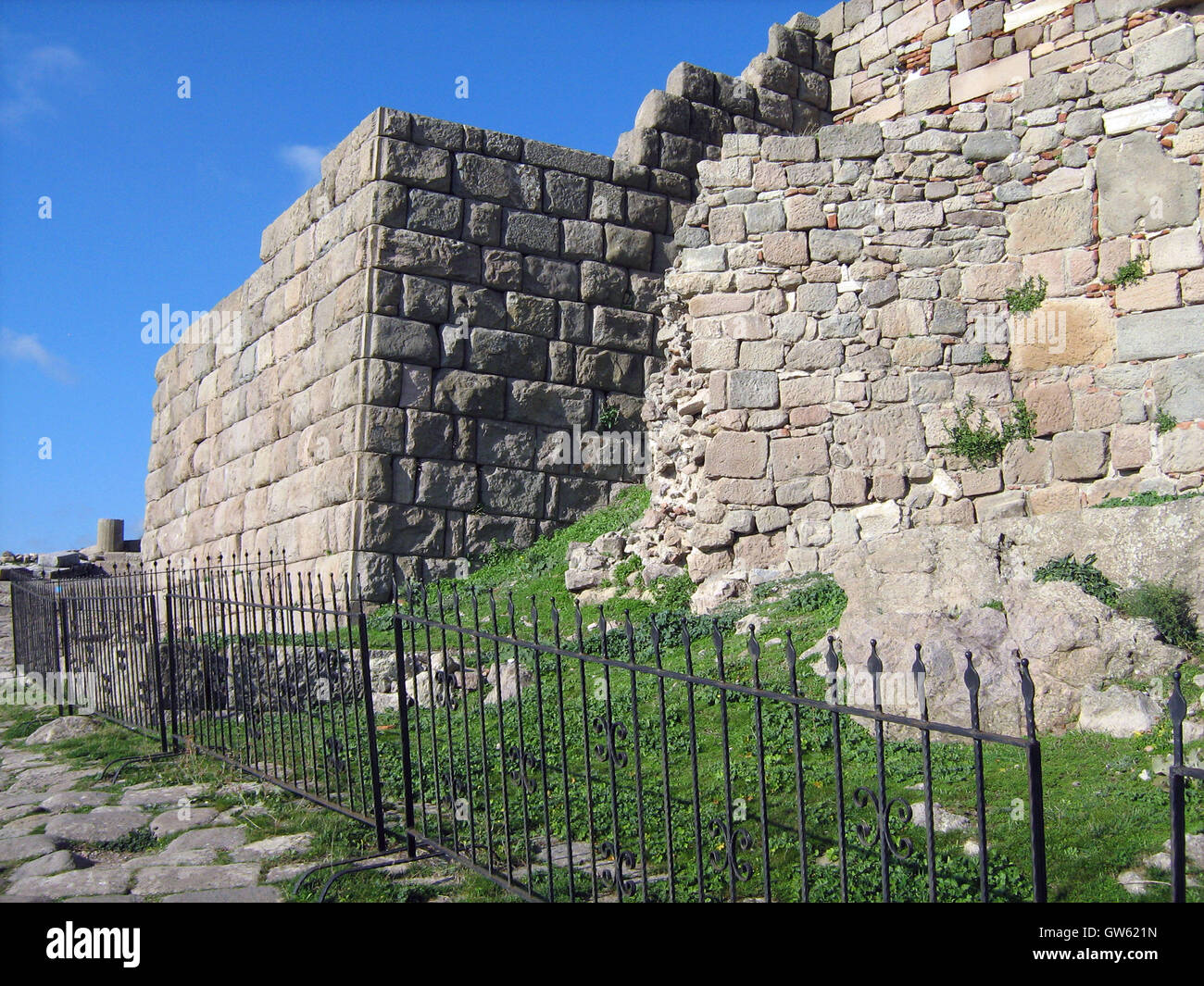 Pergamum Archaeological Site, ancient Greek city in Aeolis,Turkey Stock ...
