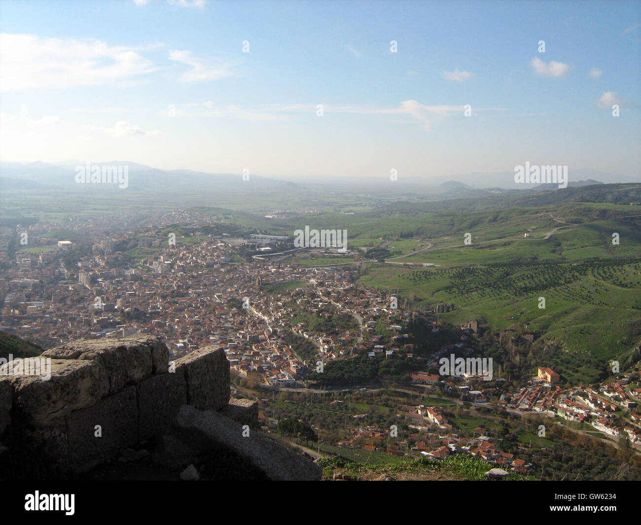 Pergamum Archaeological Site, ancient Greek city in Aeolis,Turkey Stock ...