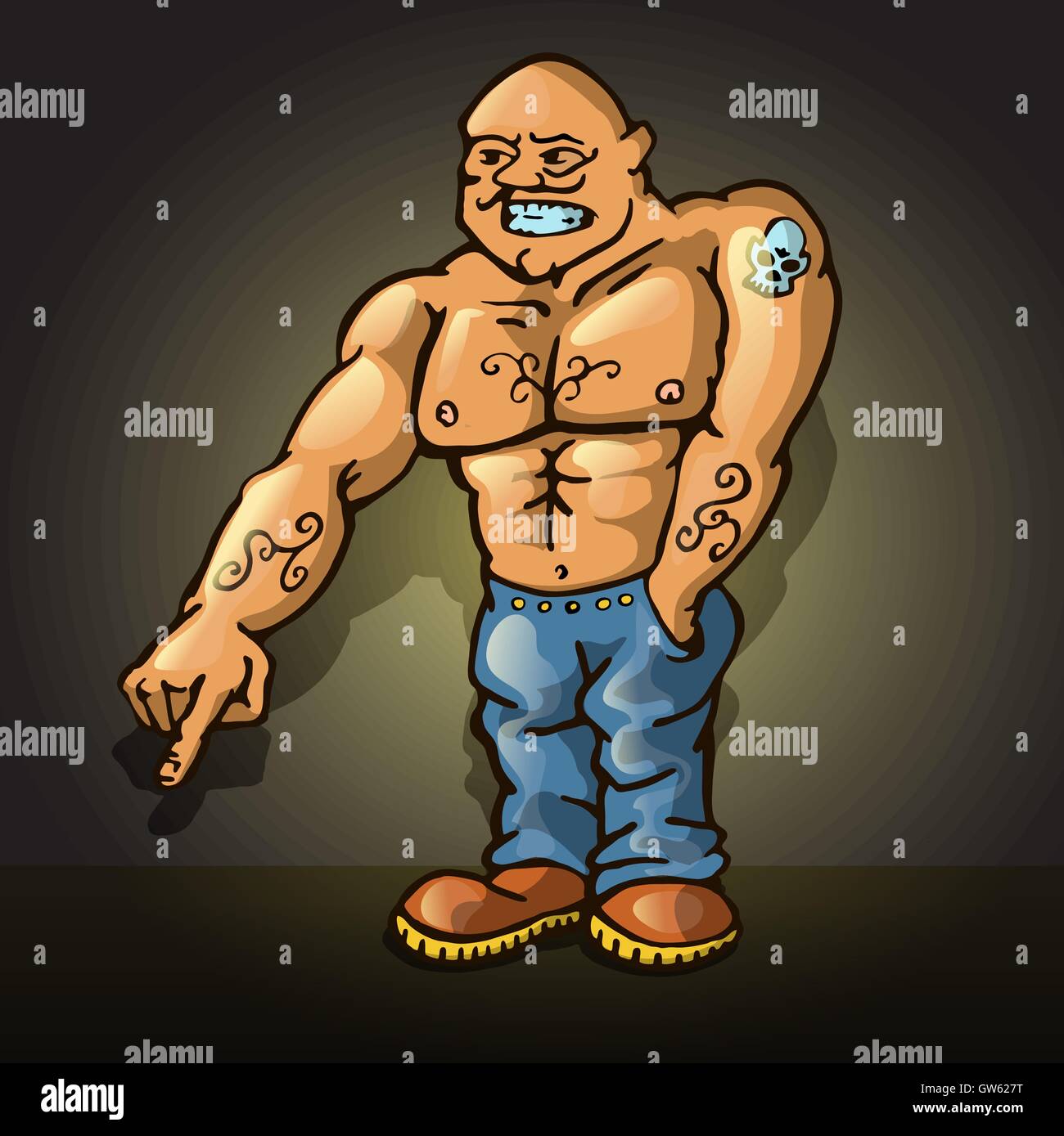 Cartoon body hi-res stock photography and images - Alamy