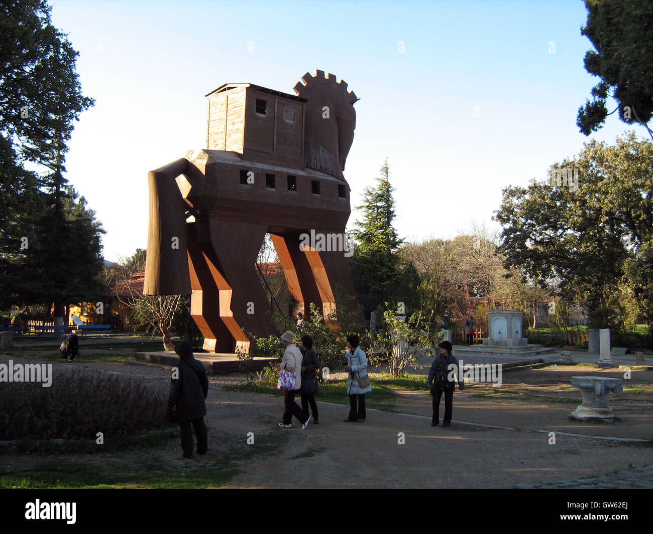 Archaeological site of troy hi-res stock photography and images - Alamy