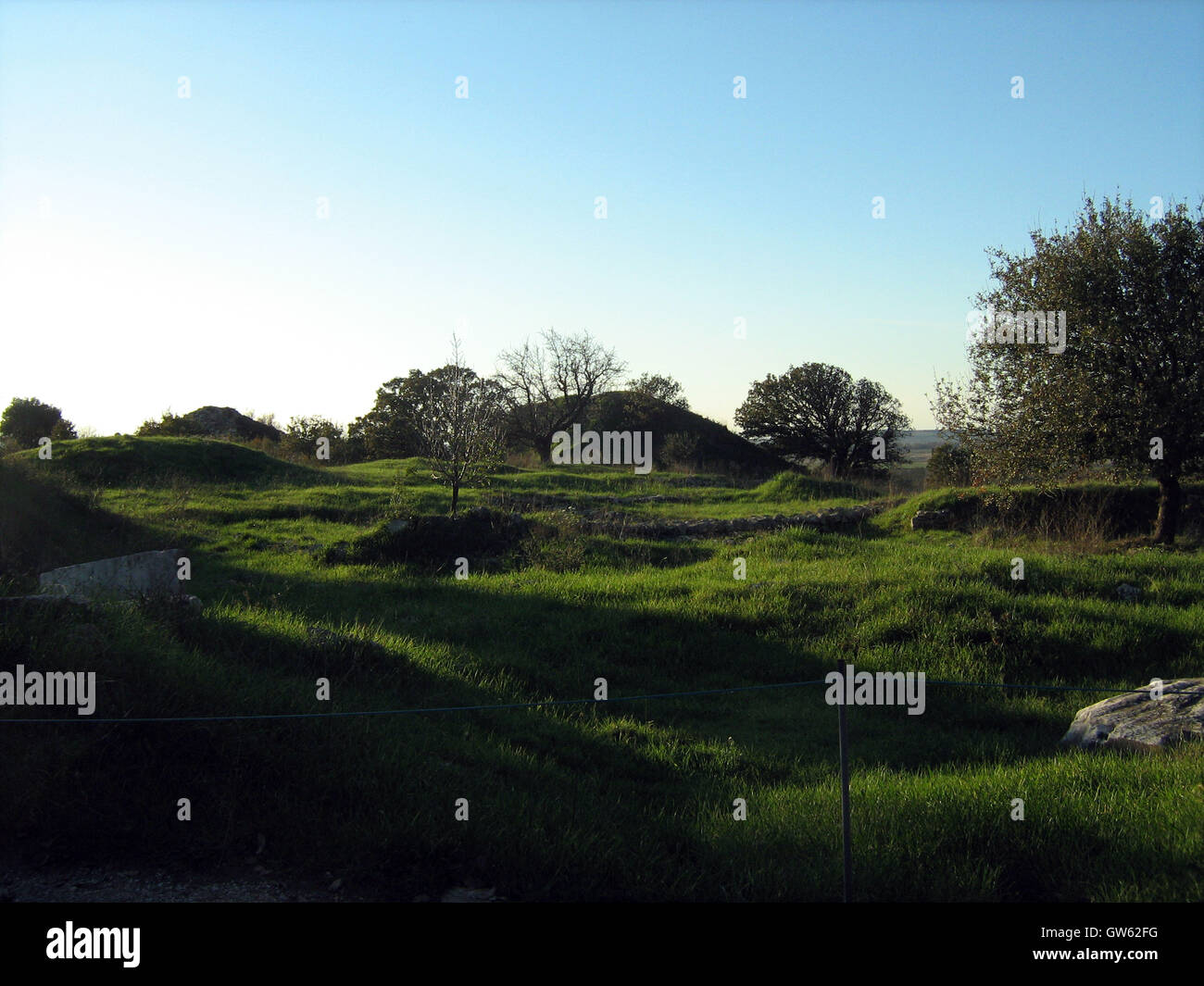 Troy, Ilios; Latin: Trōia and Īlium, Archaeological Site, Turkey Stock ...