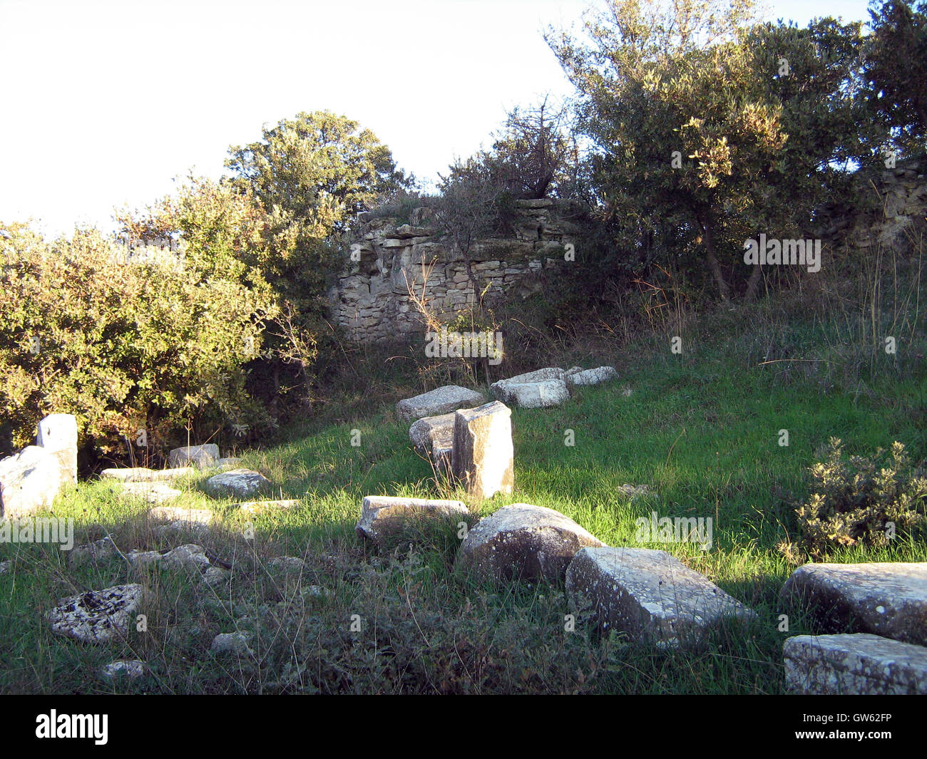 Troy, Ilios; Latin: Trōia and Īlium, Archaeological Site, Turkey Stock ...