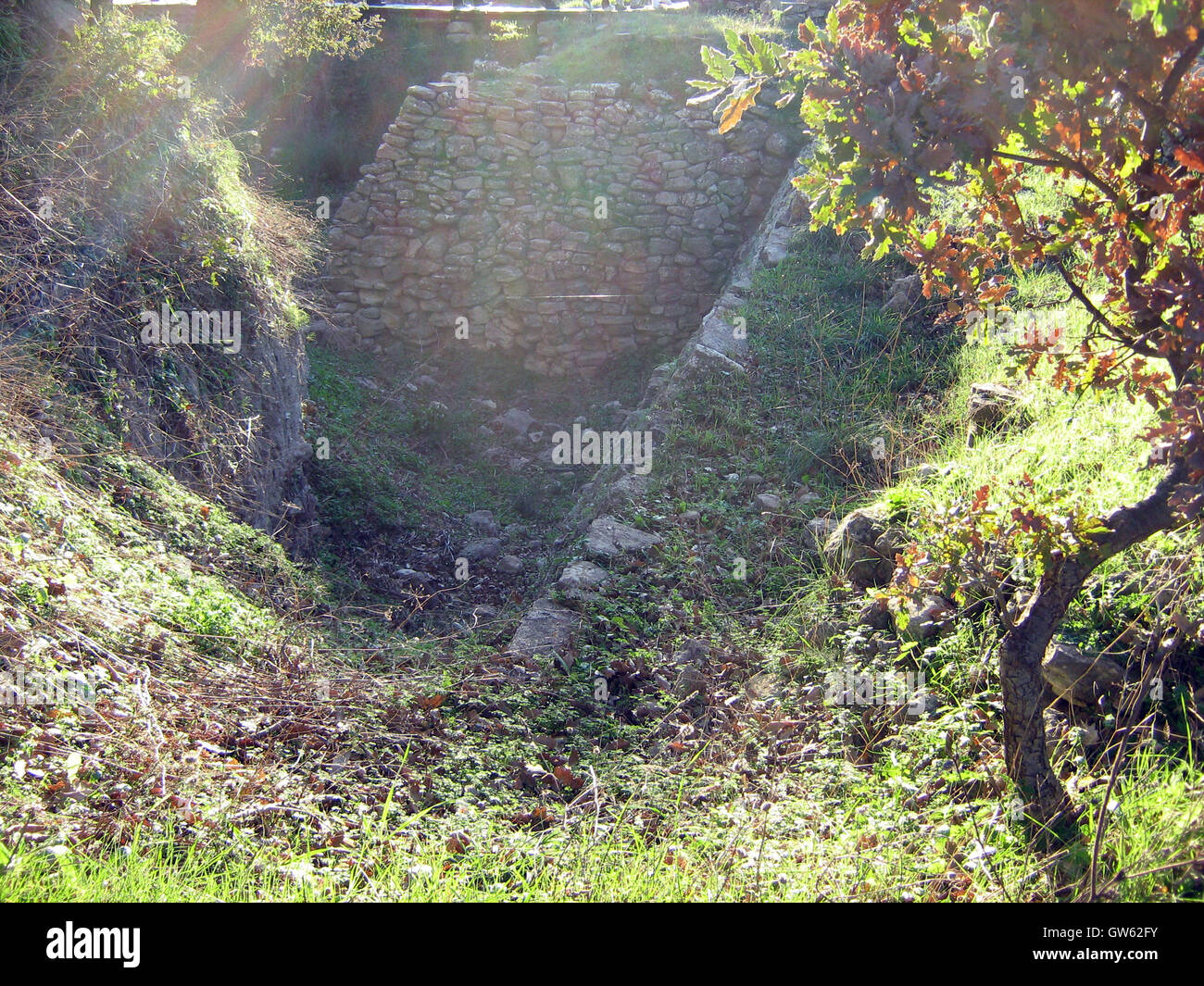 Troy, Ilios; Latin: Trōia and Īlium, Archaeological Site, Turkey Stock ...