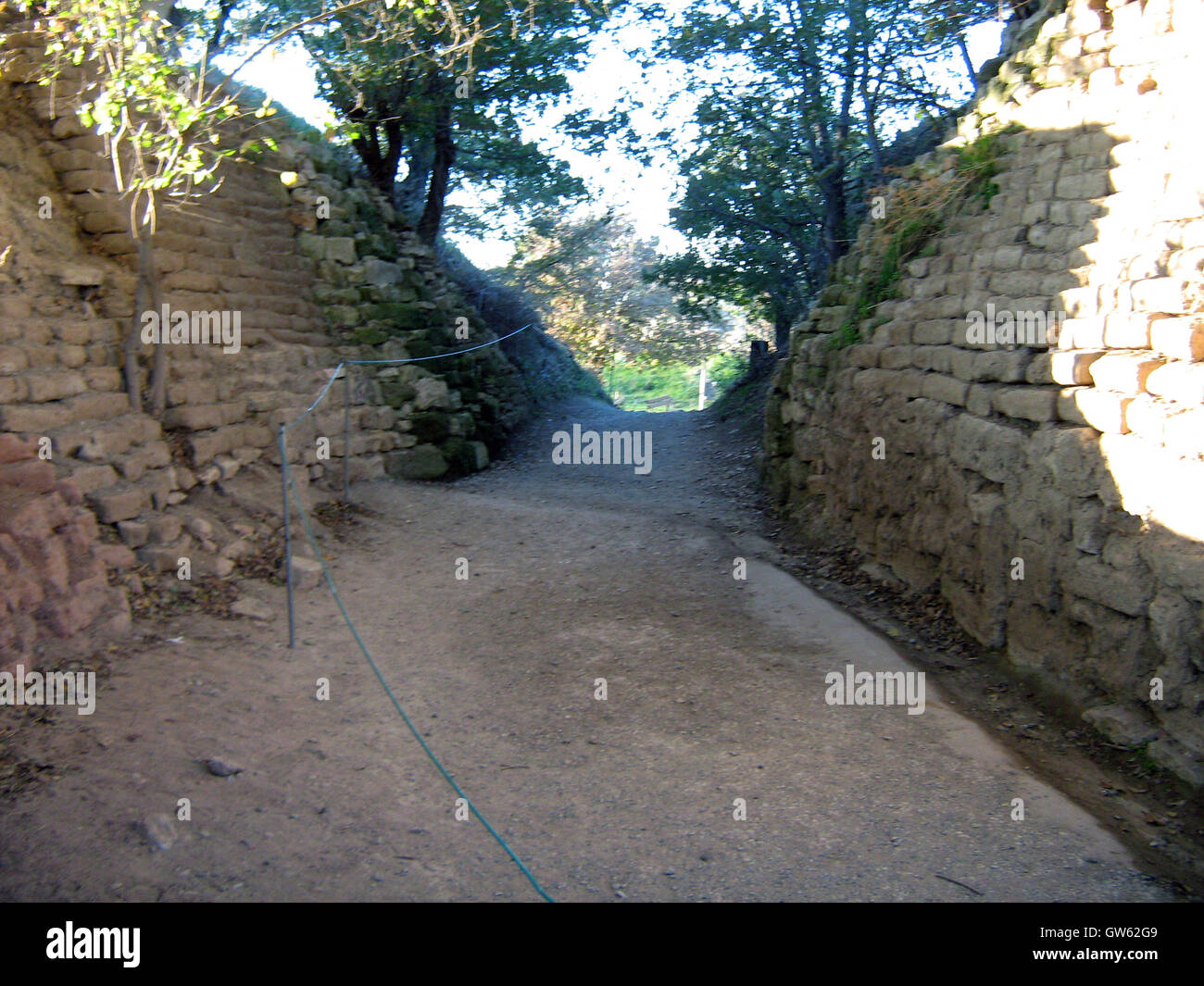 Troy, Ilios; Latin: Trōia and Īlium, Archaeological Site, Turkey Stock ...