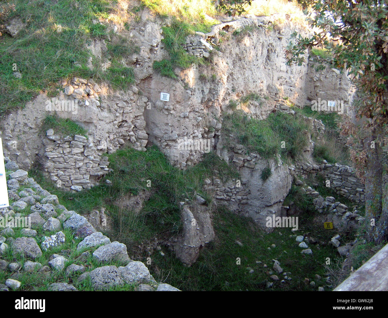 Troy, Ilios; Latin: Trōia and Īlium, Archaeological Site, Turkey Stock ...