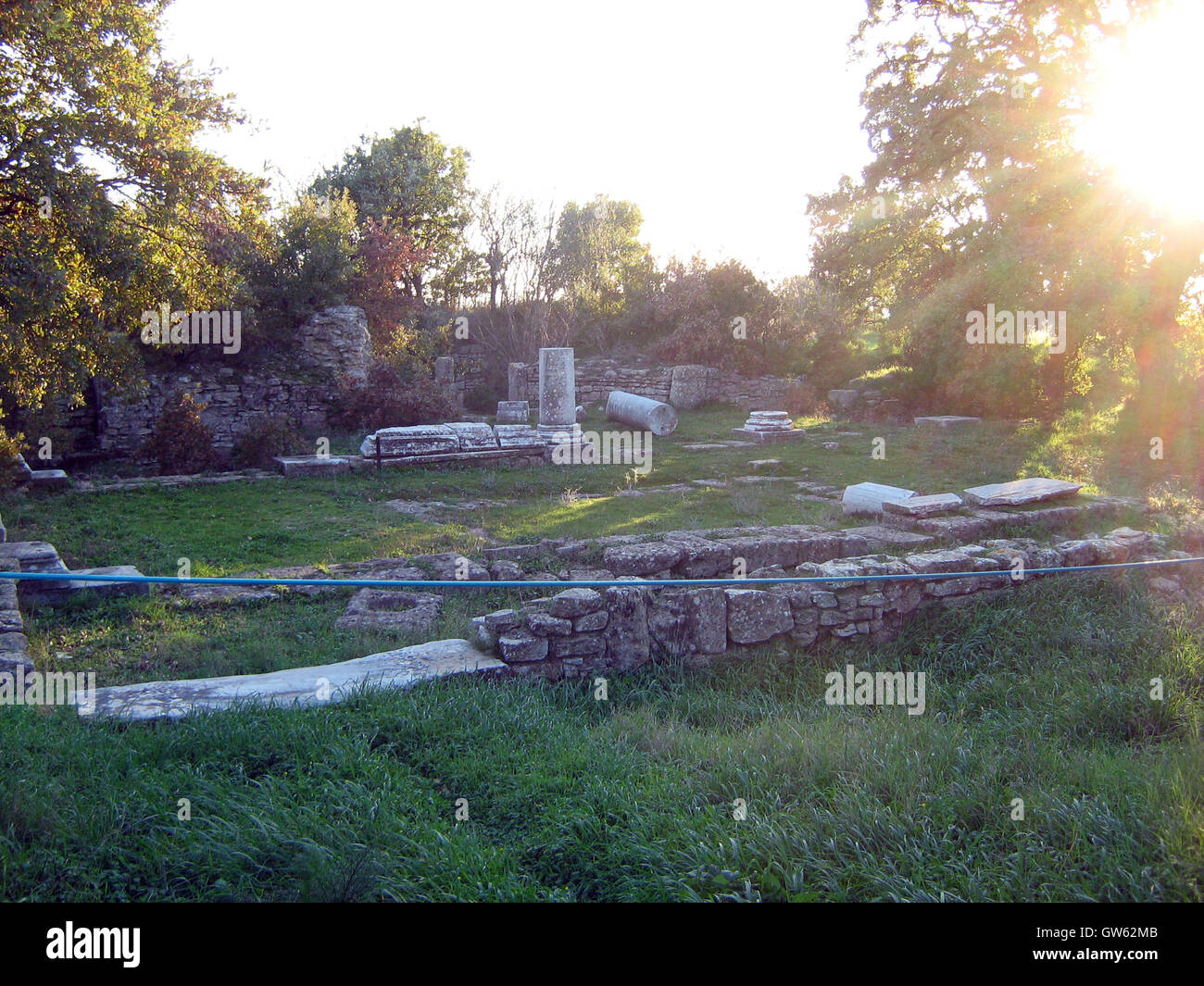 Troy, Ilios; Latin: Trōia and Īlium, Archaeological Site, Turkey Stock ...