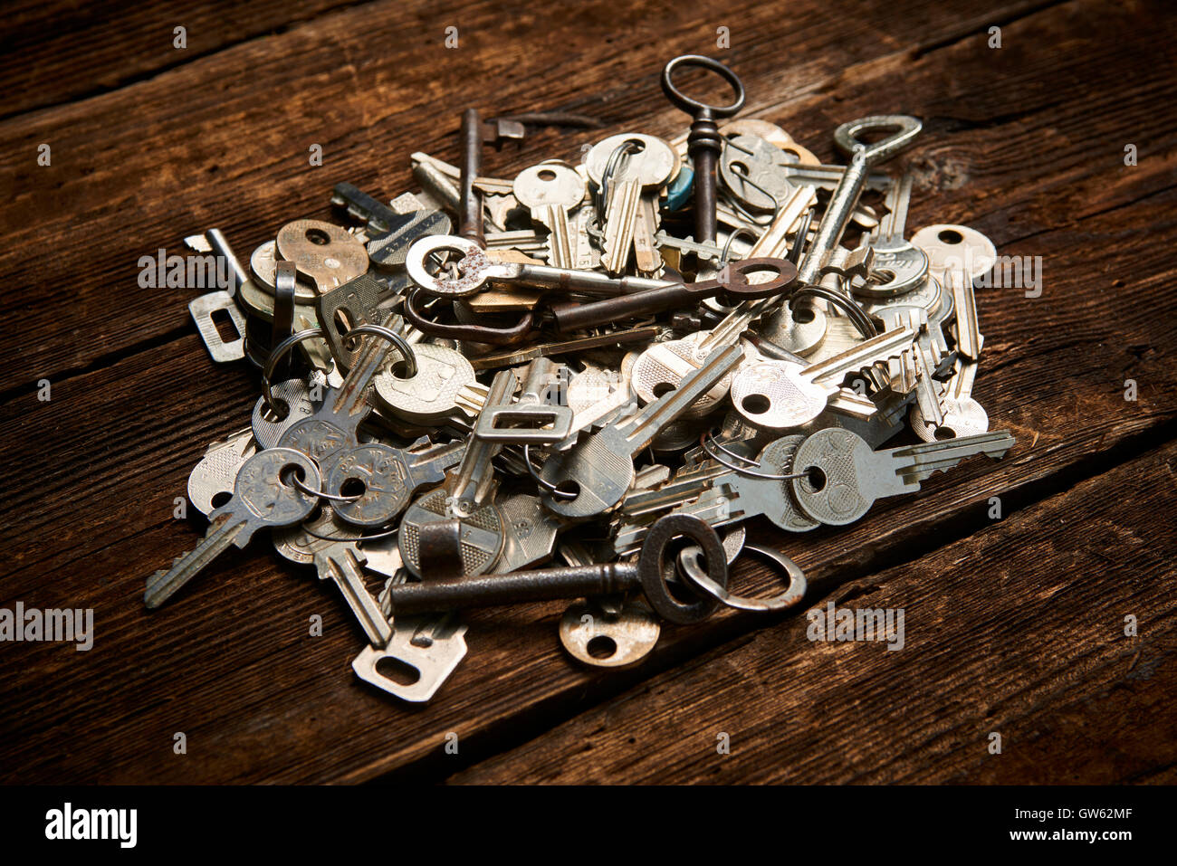 Pile keys many different hi-res stock photography and images - Alamy