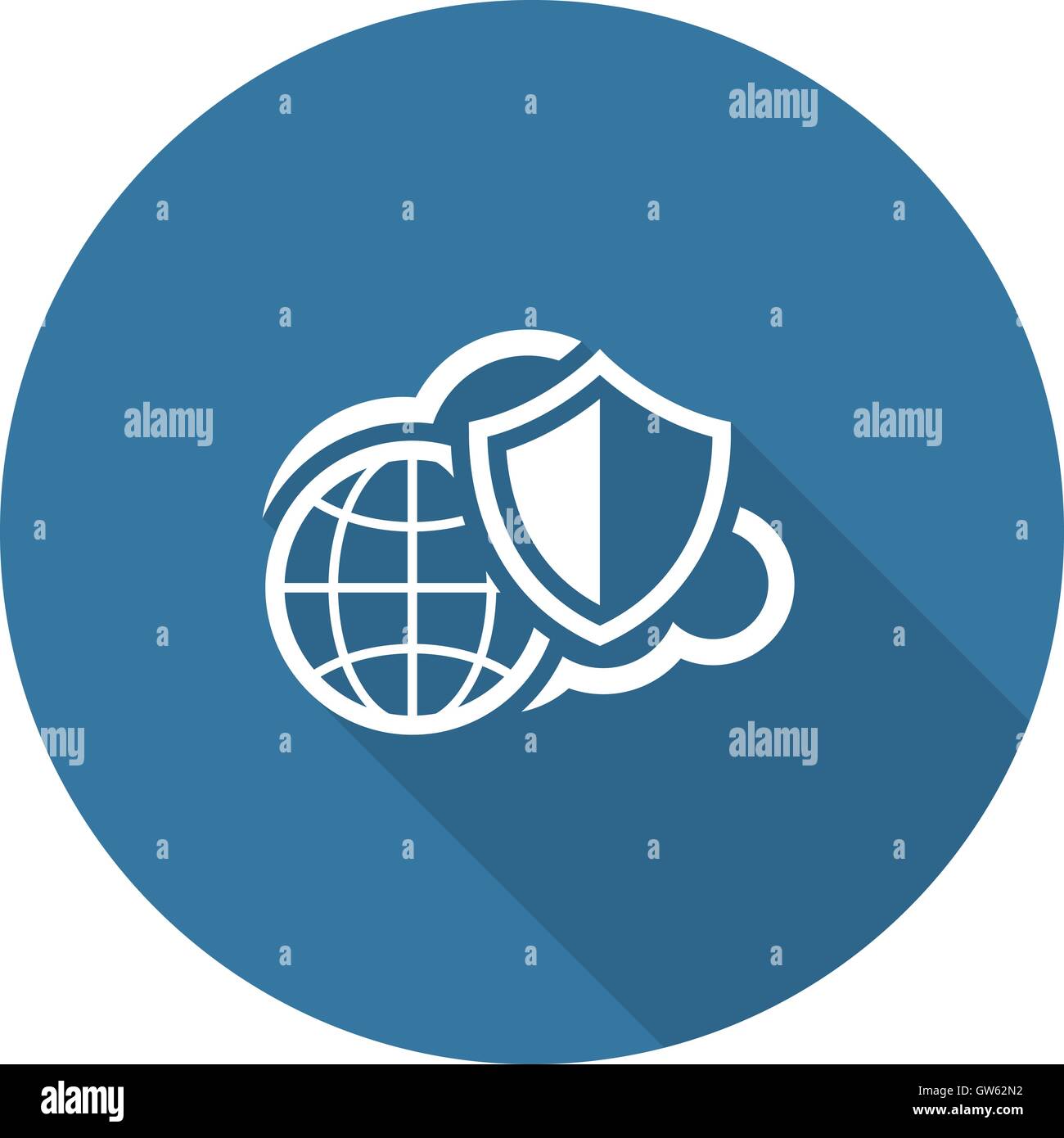 Modern data cloud icon hi-res stock photography and images - Alamy