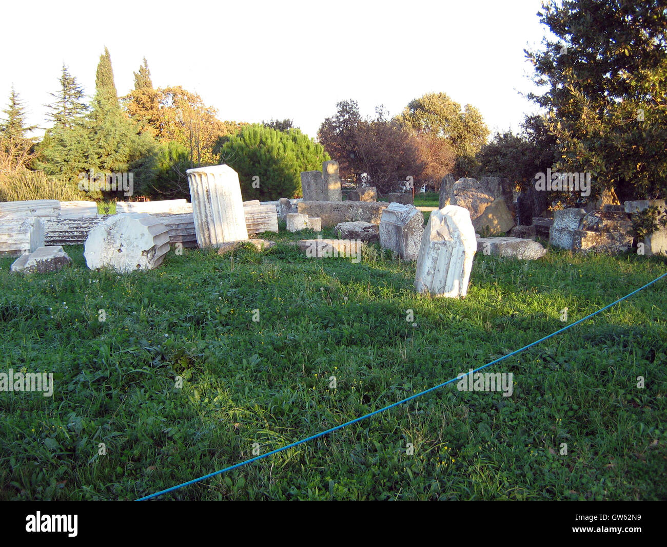 Troy, Ilios; Latin: Trōia and Īlium, Archaeological Site, Turkey Stock ...