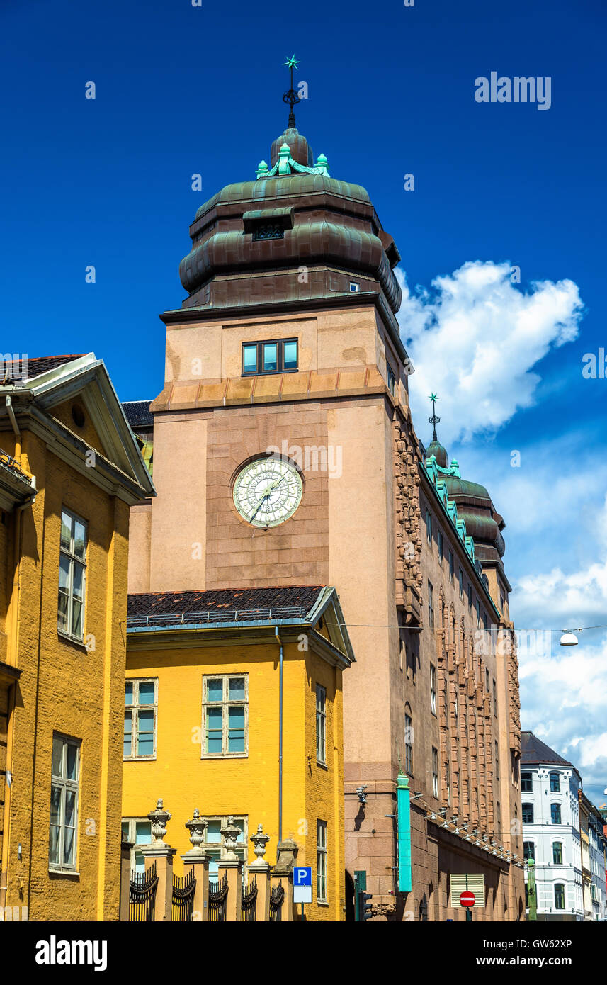 Buildings in the city centre of Oslo, the Capital of Norway Stock Photo ...