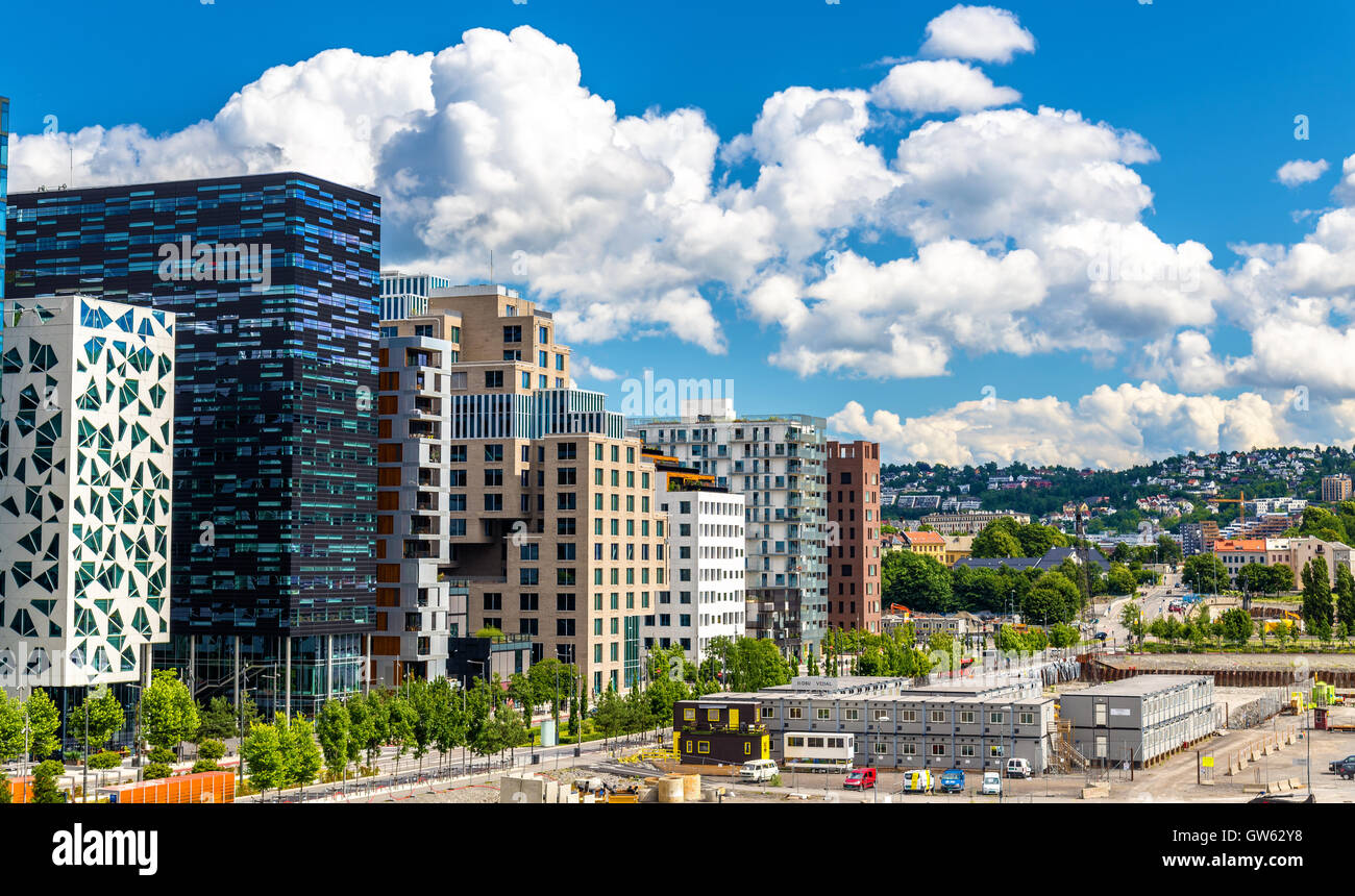 View of the city centre of Oslo, the capital of Norway Stock Photo - Alamy