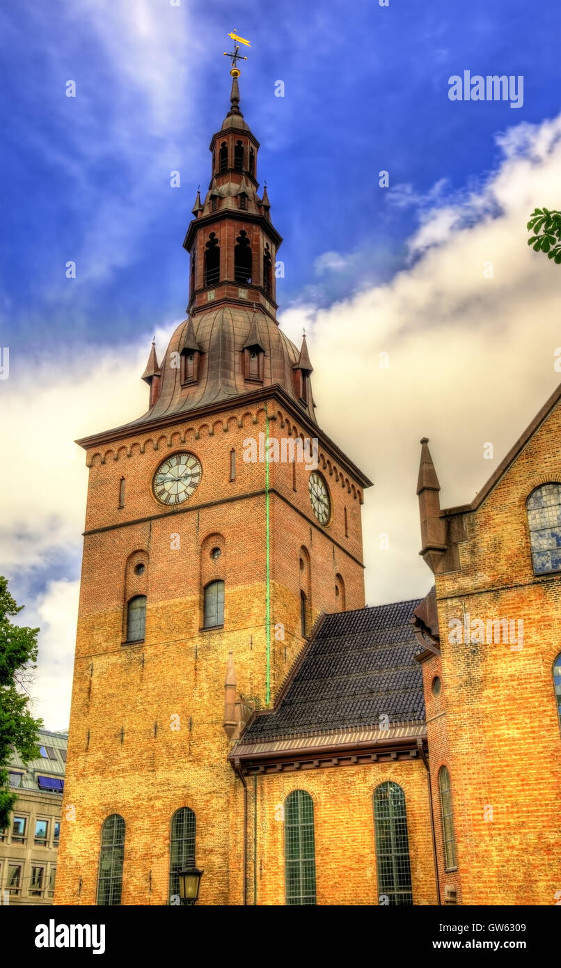 Oslo cathedral hi-res stock photography and images - Alamy