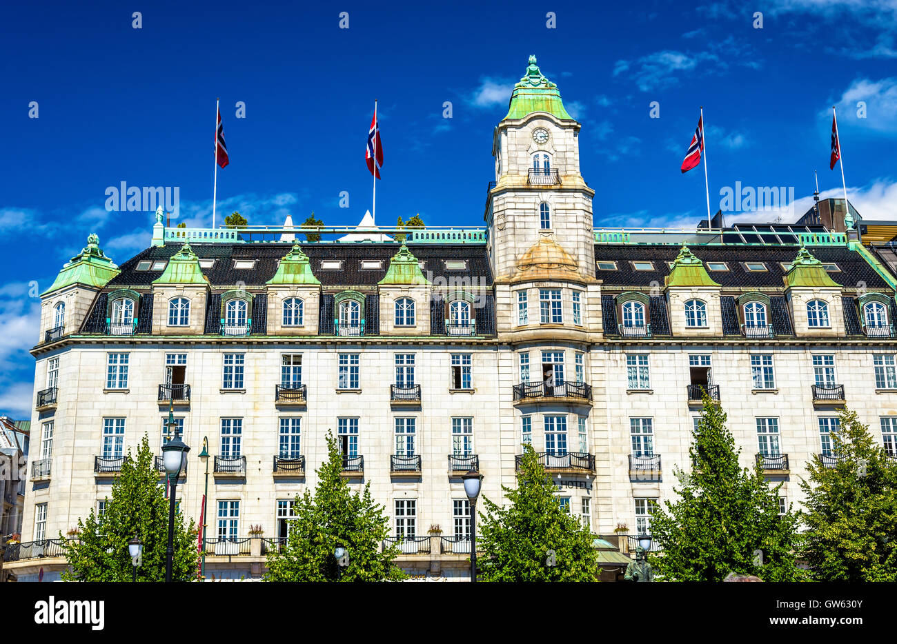Oslo town center hi-res stock photography and images - Alamy