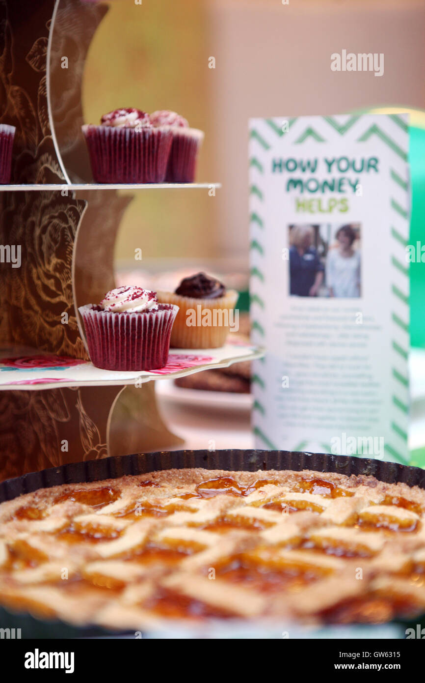 Charity cake sale Stock Photo - Alamy