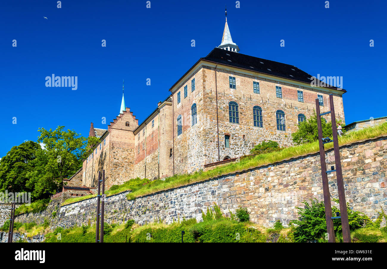Akershus Fortress, a medieval castle in Oslo, Norway Stock Photo - Alamy