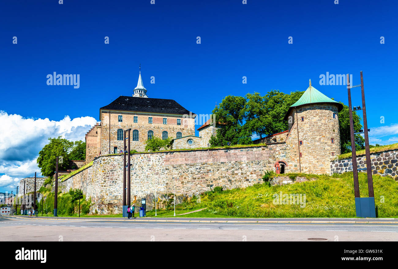 Akershus Fortress, a medieval castle in Oslo, Norway Stock Photo - Alamy