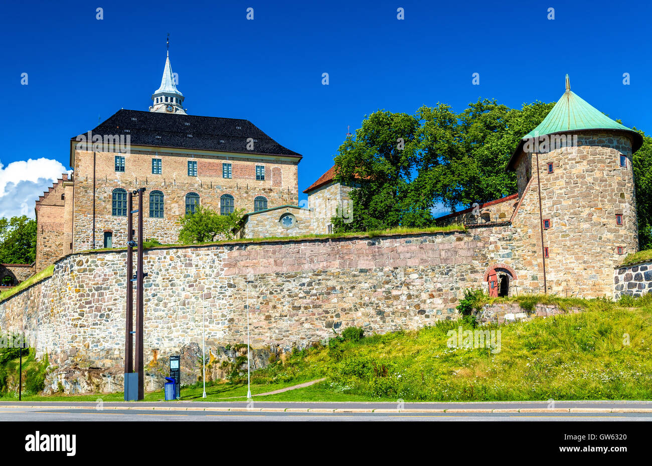 Akershus Fortress, a medieval castle in Oslo, Norway Stock Photo - Alamy