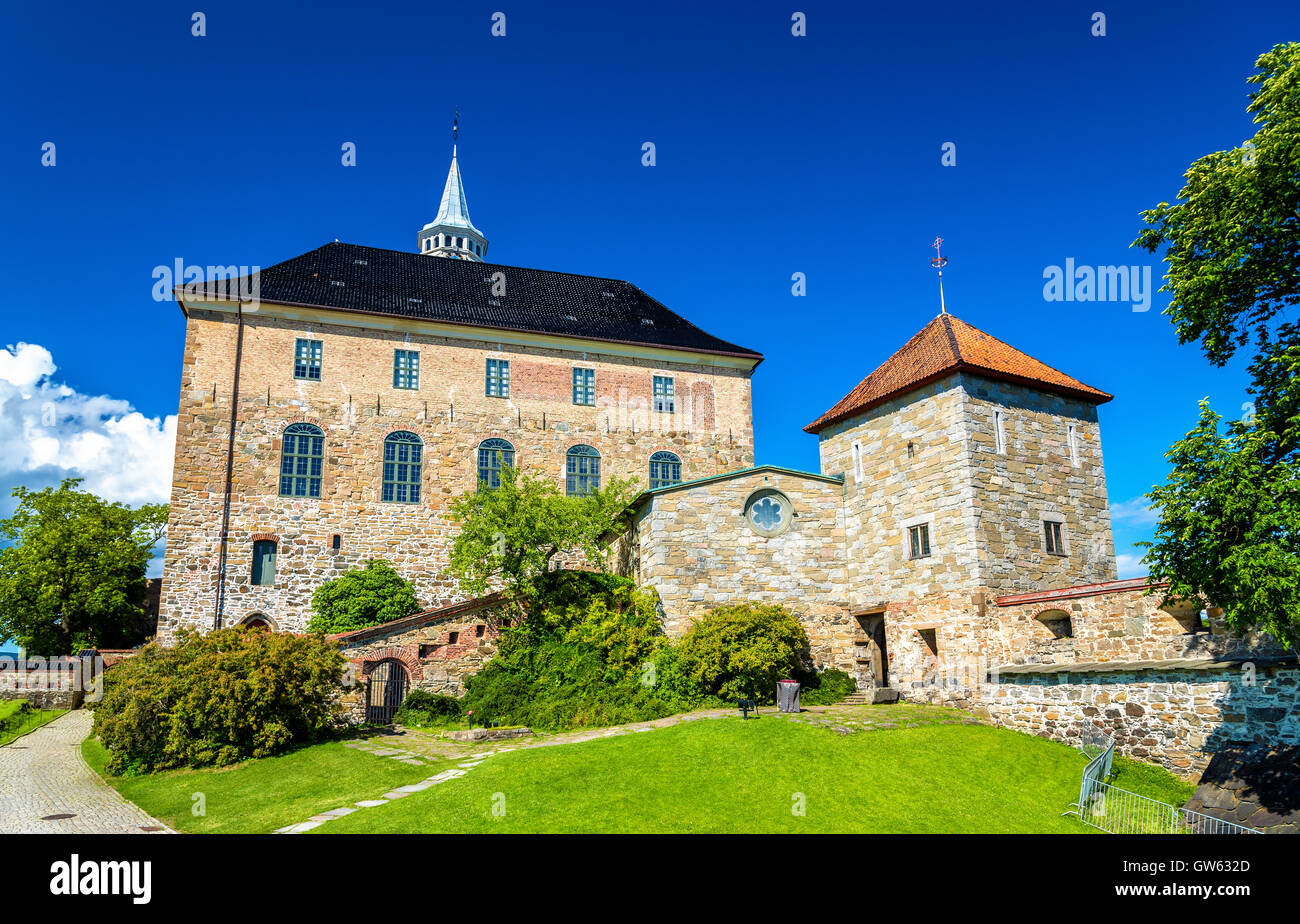 Akershus Fortress, a medieval castle in Oslo, Norway Stock Photo - Alamy