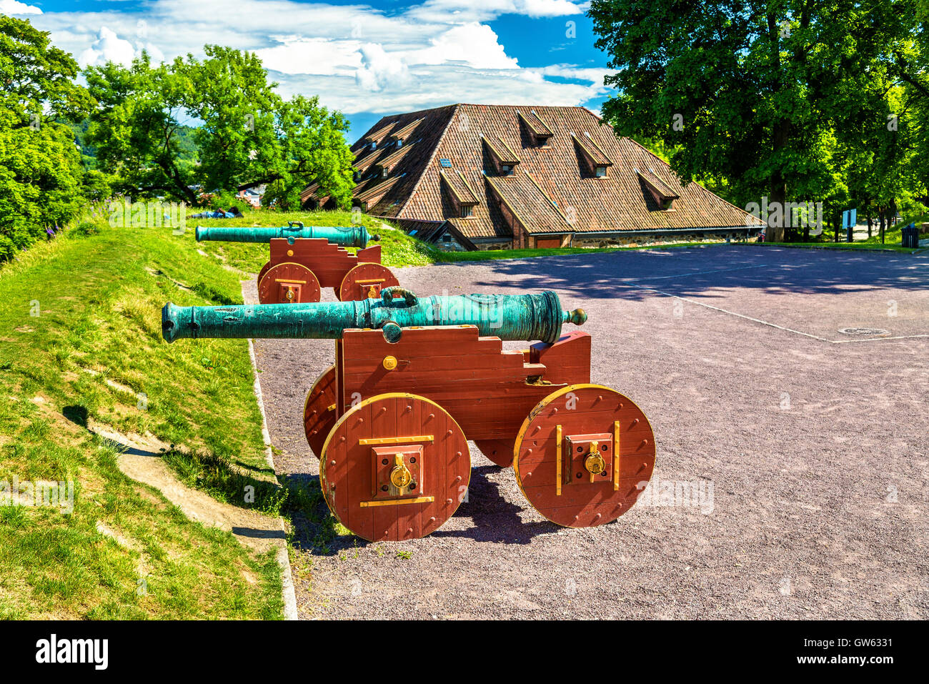 Akershus Fortress, a medieval castle in Oslo, Norway Stock Photo - Alamy