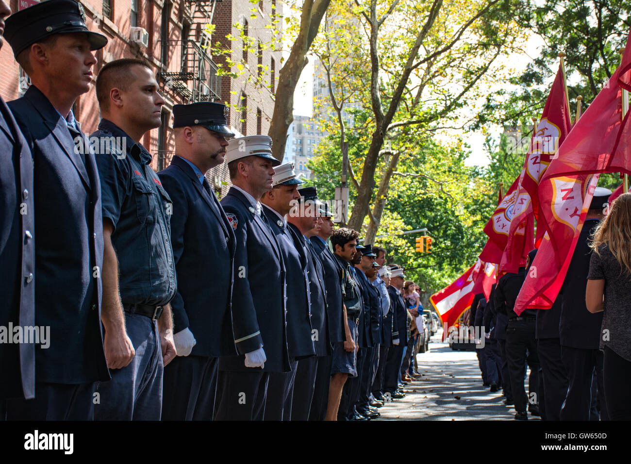 Firefighters from across the country joined New York City's bravest and ...
