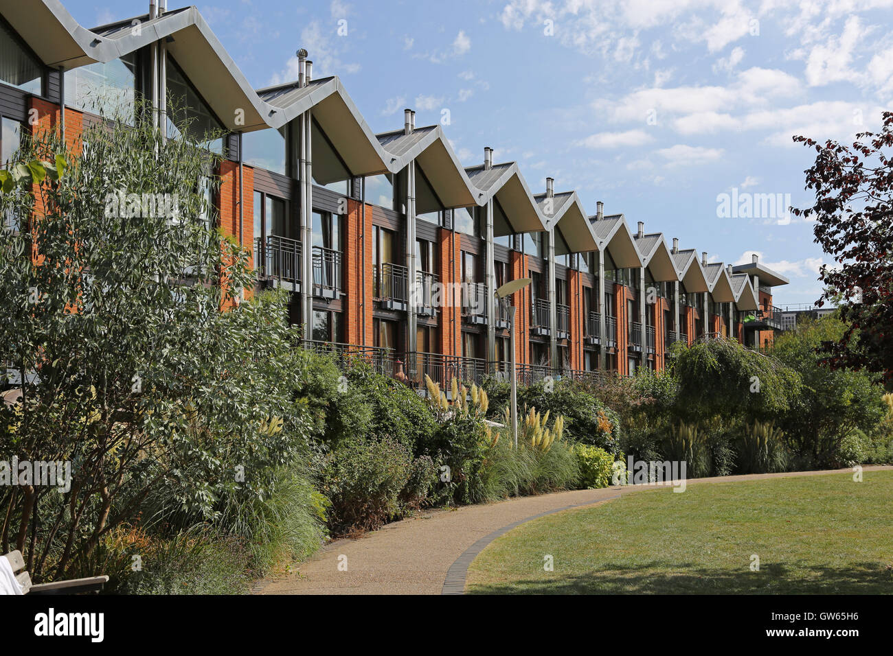 Town houses and apartments in London's Coin Street community housing ...