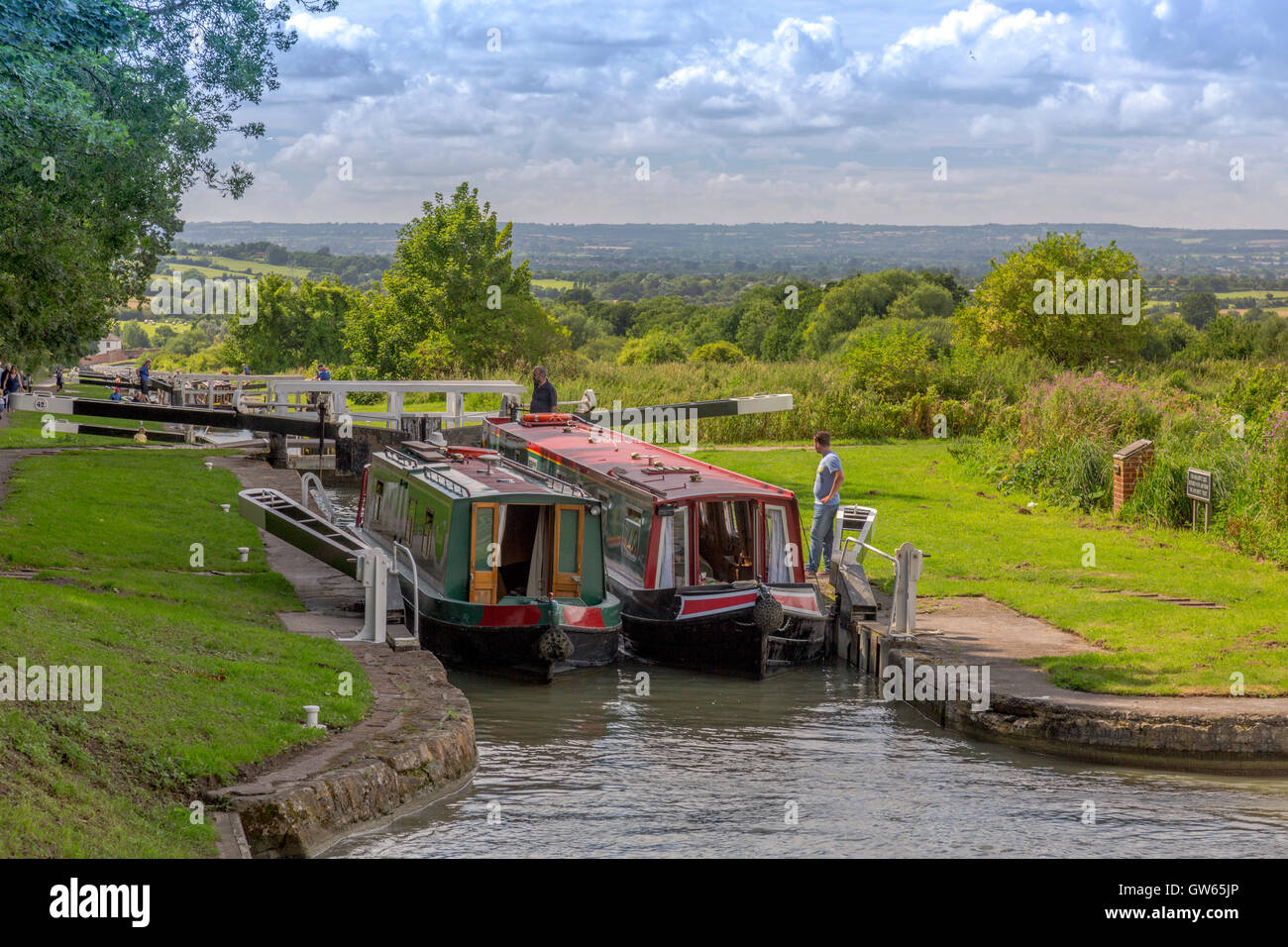 Locks staircase wiltshire hi-res stock photography and images - Alamy