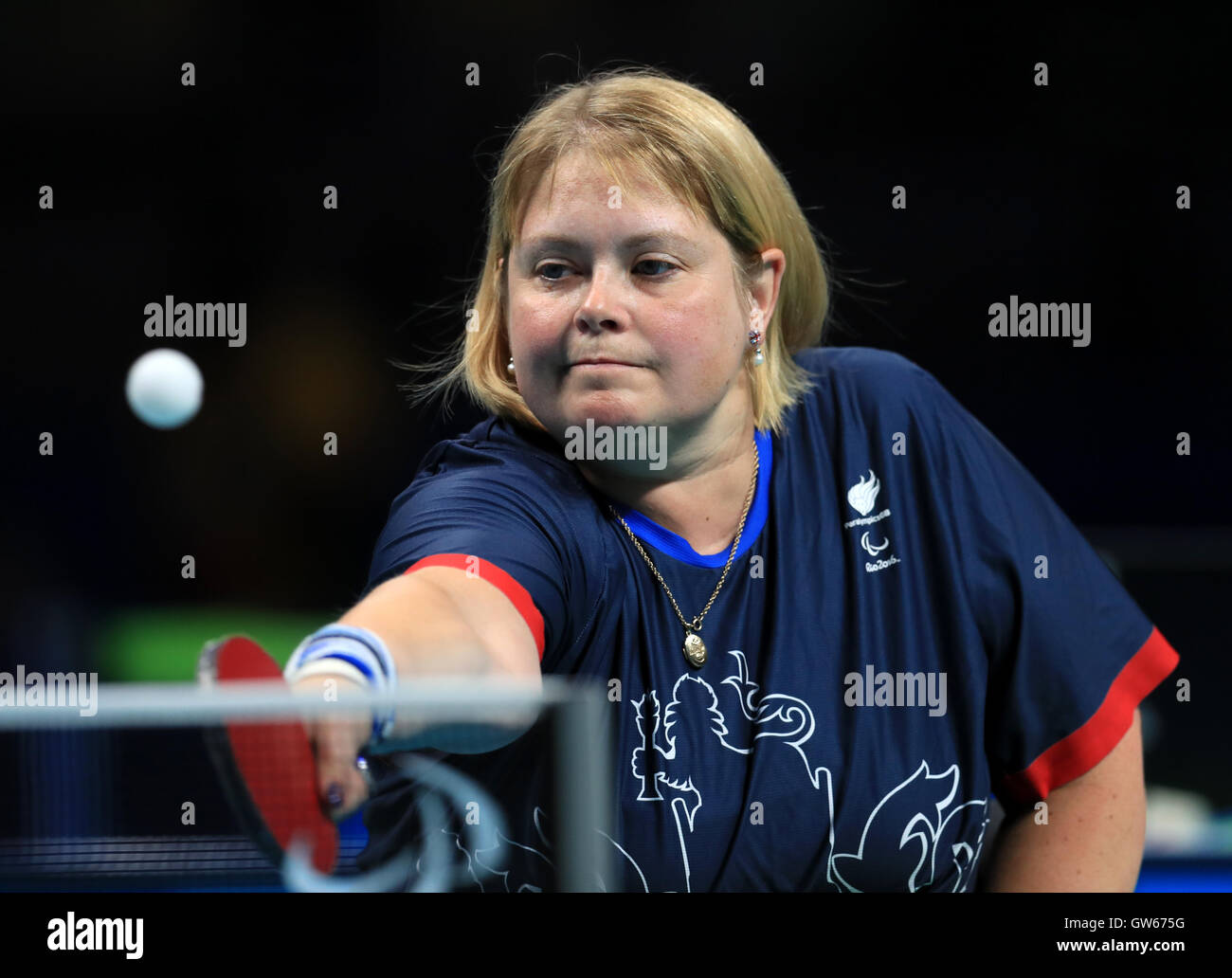 Great Britain's Susan Gilroy competes in the the class four Women's ...