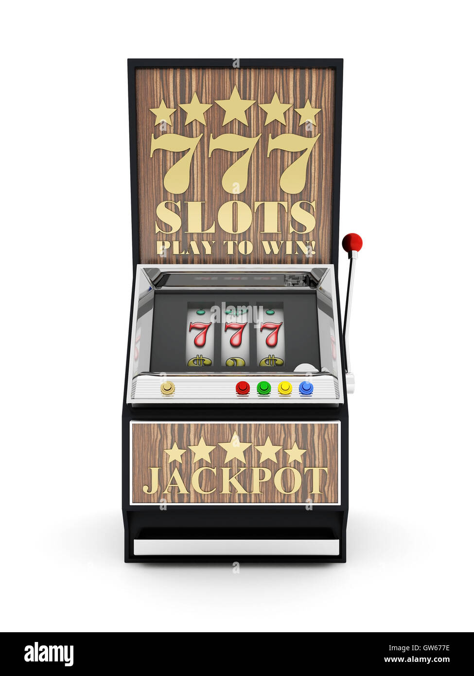 Slot machine win coin Cut Out Stock Images & Pictures - Alamy