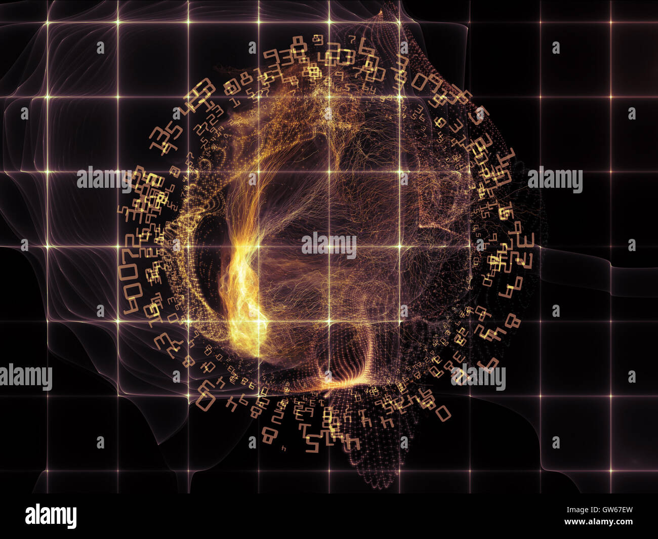 Calculation of numbers in the science of astronomy hi-res stock ...