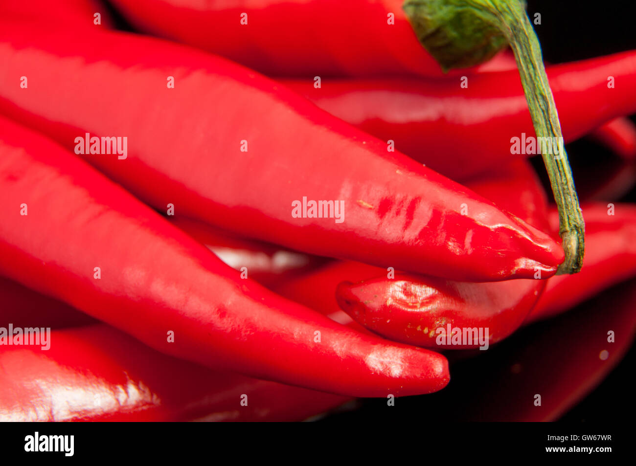 Red Chilli Pepper Stock Photo - Alamy