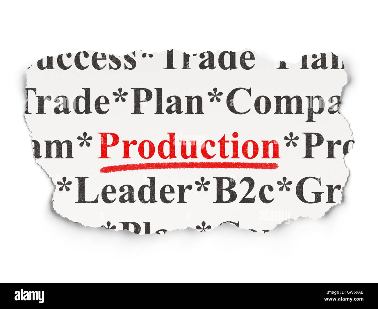 Production deal Cut Out Stock Images & Pictures - Alamy
