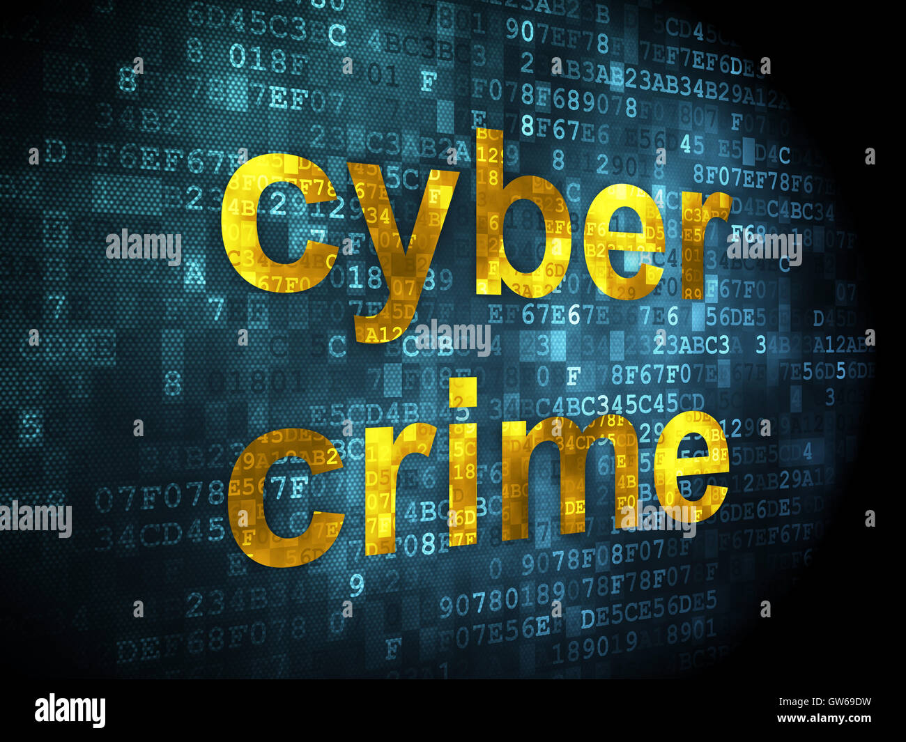 Privacy concept: Cyber Crime on digital background Stock Photo - Alamy