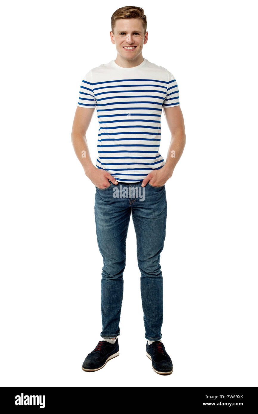 Trendy young smart guy Stock Photo - Alamy