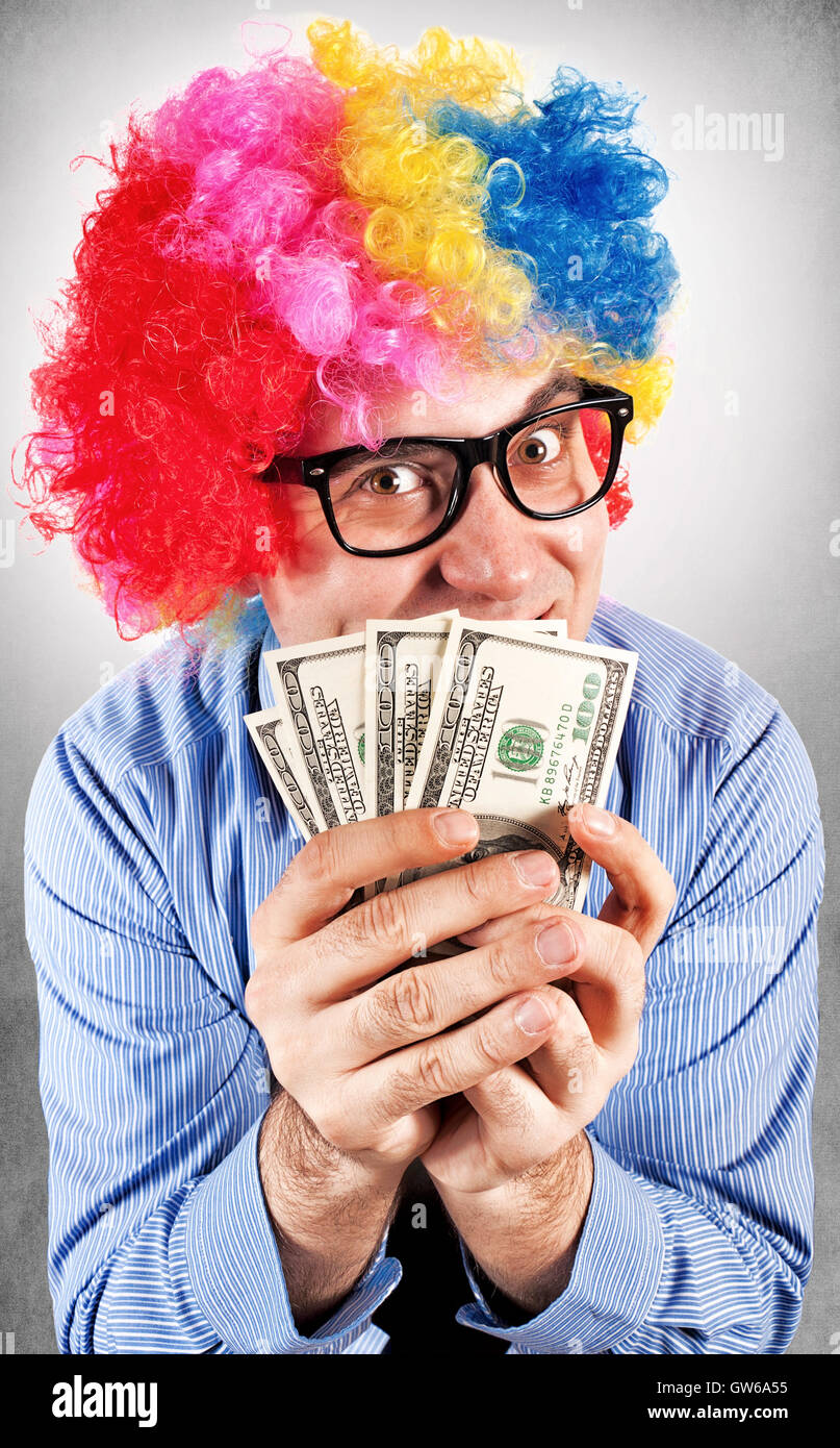 Funny business man posing hi-res stock photography and images - Alamy