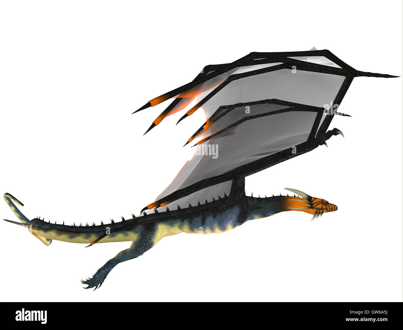 Blue Wasp Dragon Stock Photo - Alamy