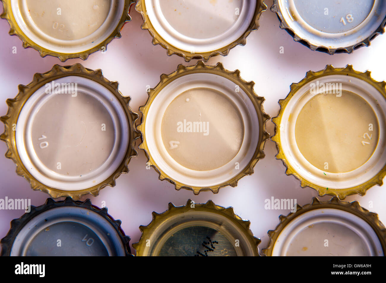Beer bottle cap Stock Photo - Alamy