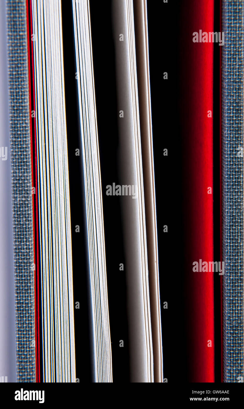 Book macro photography Stock Photo - Alamy