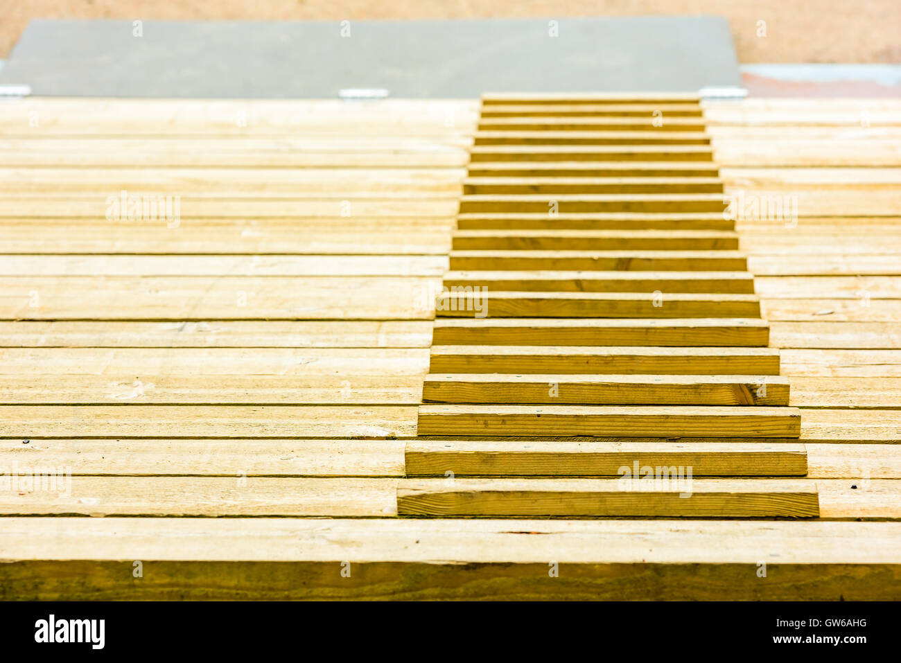 Wooden ramp hi-res stock photography and images - Alamy