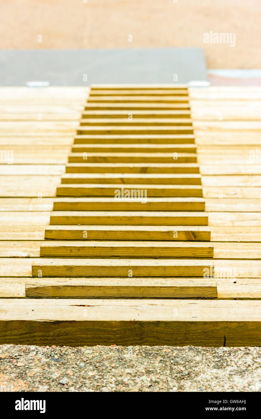 Wooden ramp hi-res stock photography and images - Alamy