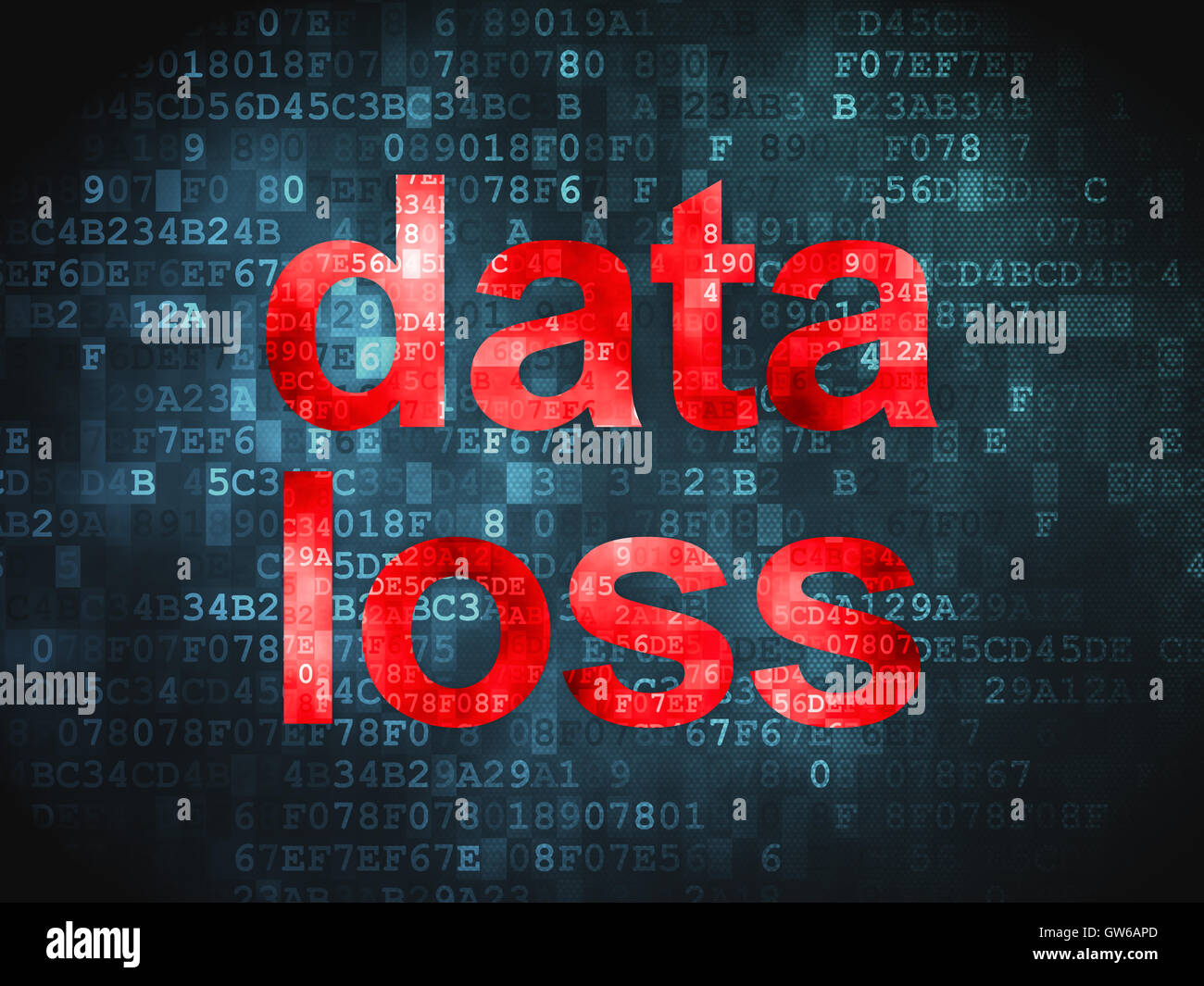 Information concept: Data Loss on digital background Stock Photo - Alamy
