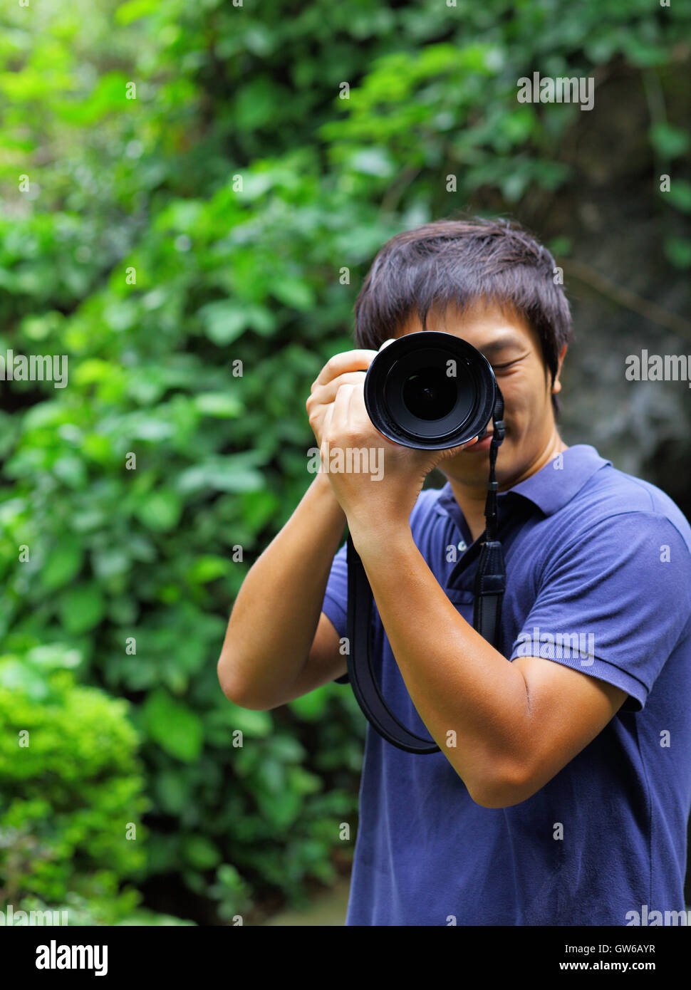 Youngster taking photo hi-res stock photography and images - Alamy